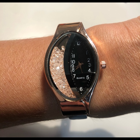 Accessories | Ladies Oval Dial Casual Rose Gold Watch | Poshmark